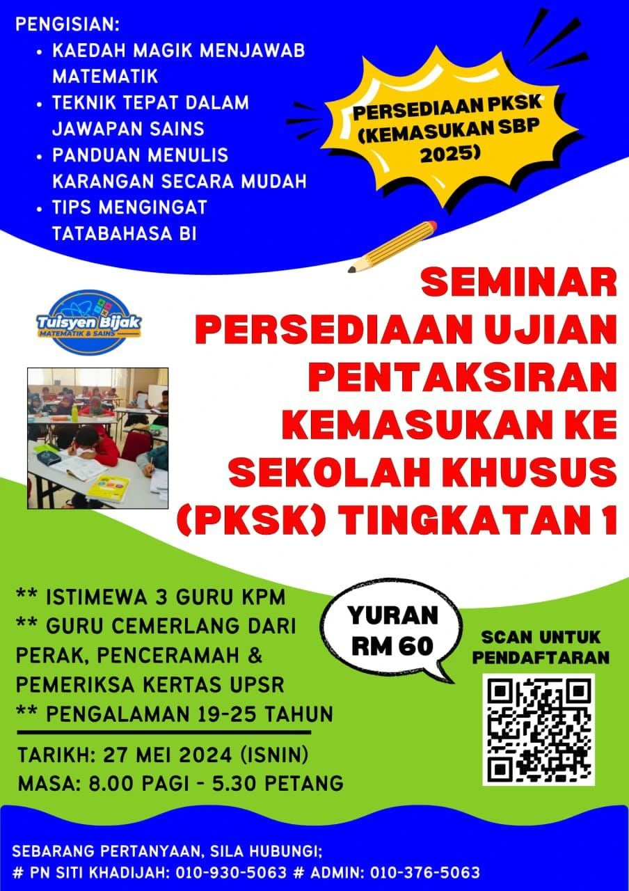 Persediaan Peperiksaan Pertengahan, Akhir, SPM, UKKM dan PKSK - Bijak ...